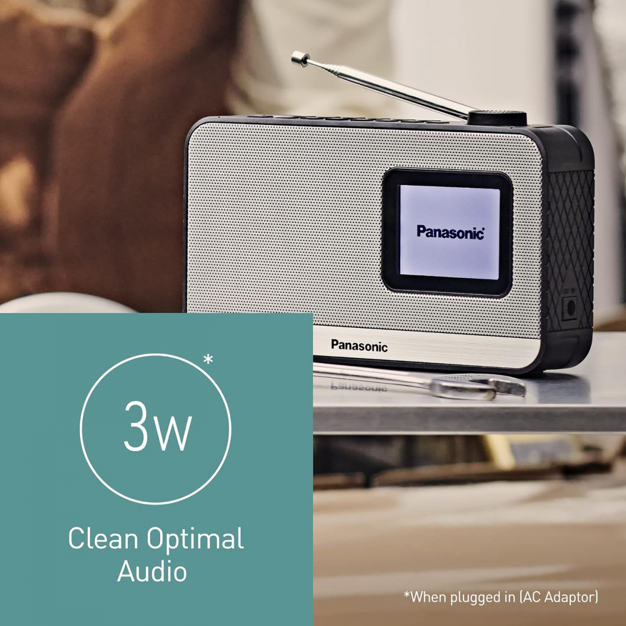 PANASONIC RADIO RED Y PILAS DAB+ BLUETOOTH